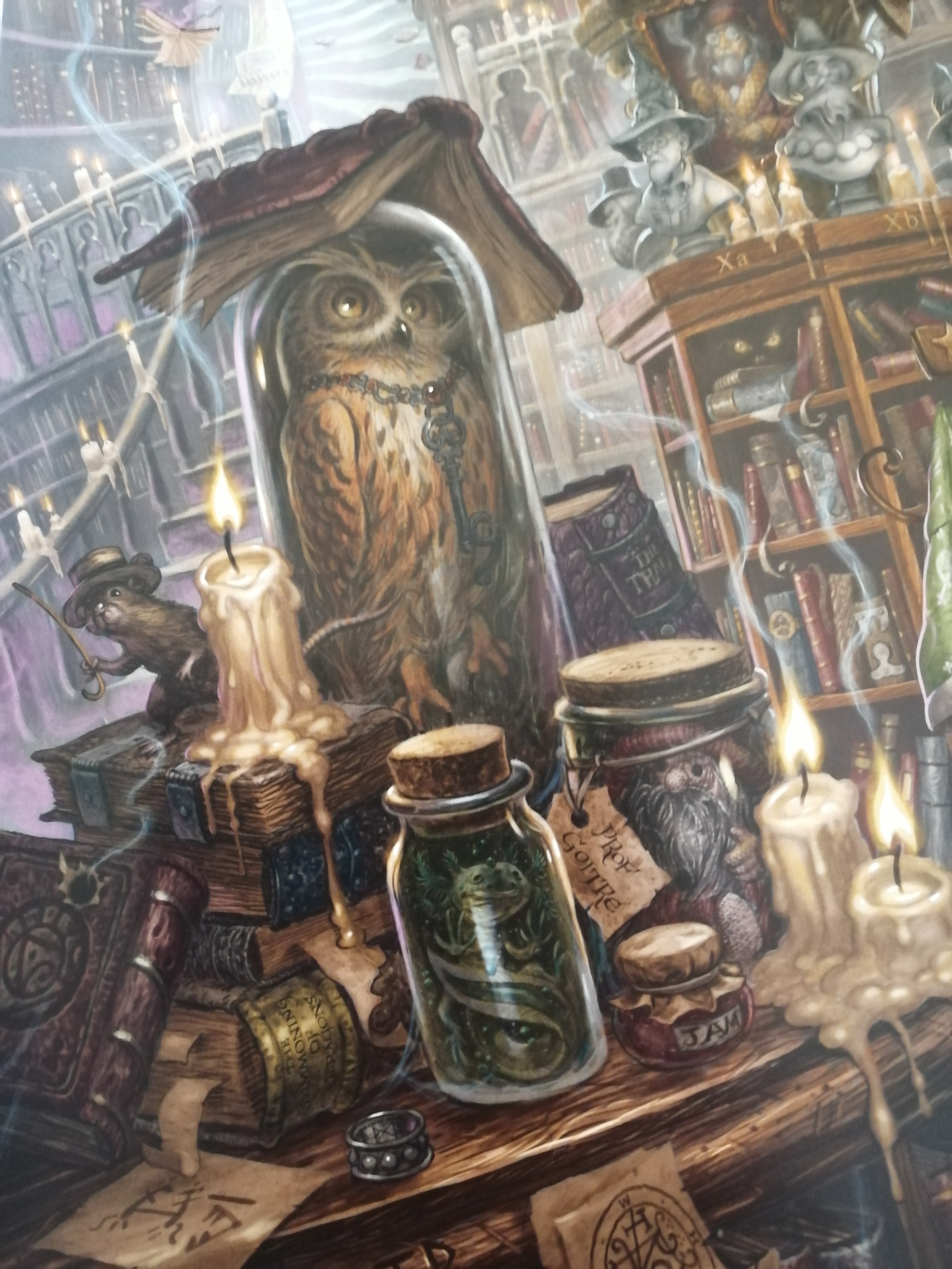 Discworld Art – the Unseen University Library – Wordland