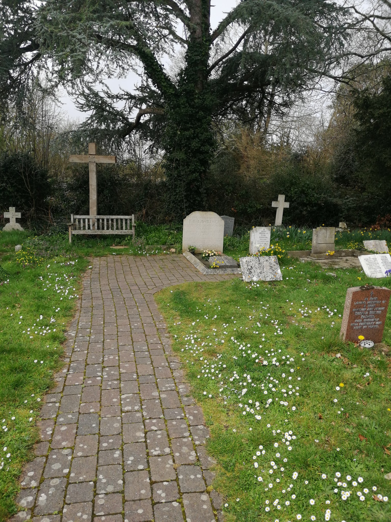 The Grave of T.E. Lawrence – St Nichola’s Church, Moreton, Dorset ...
